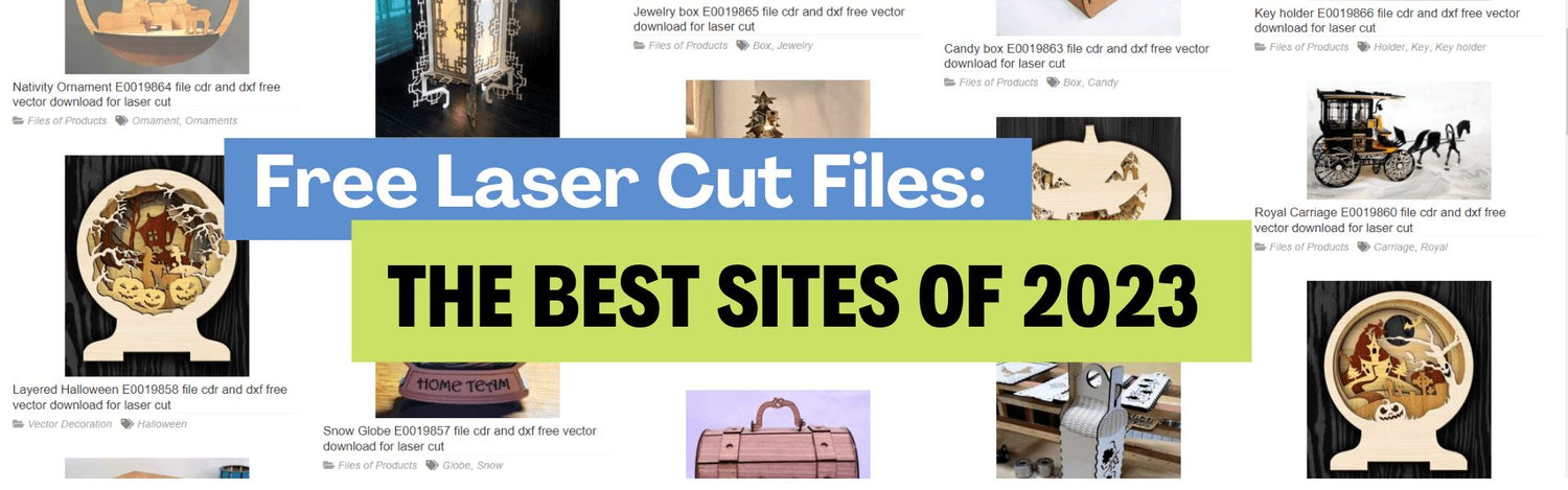 Free Laser Cut Files & Designs: The Best Sites of 2023 – WIZMAKER
