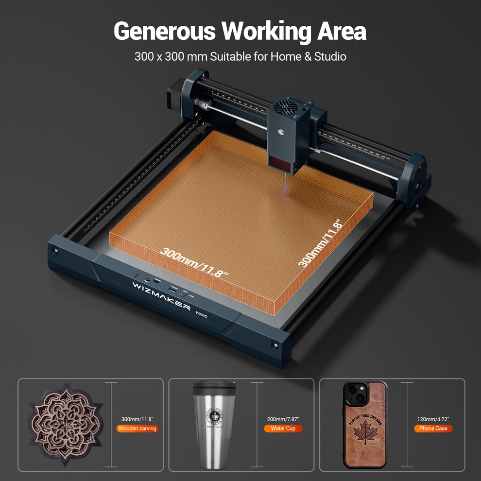 WizMaker WAND 12W Laser Engraver – WIZMAKER
