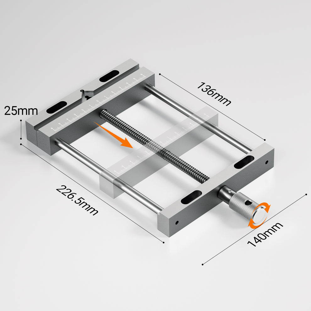 WizMaker CNC Vise – WIZMAKER